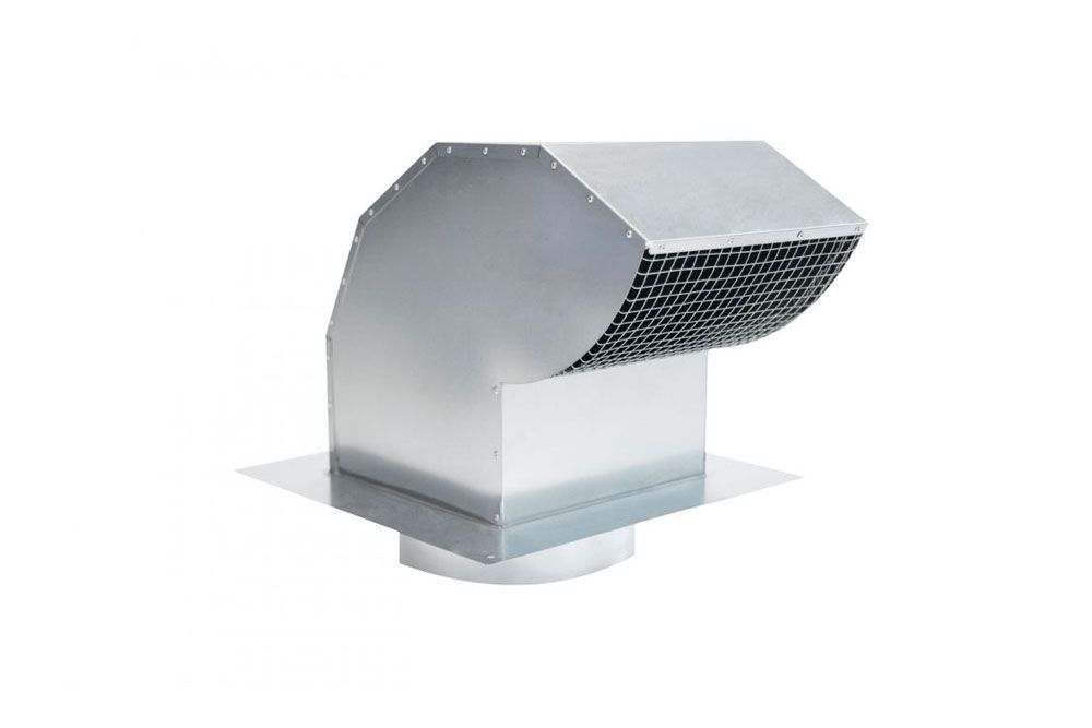 Steel Roof Cap 6" Galvanized Steel Roof Cap - VICTORY — Victory Range Hoods
